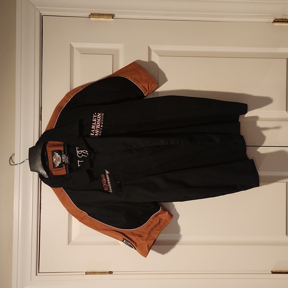 Harley Davidson 105th Anniversary Button Down Shirt X… - Gem